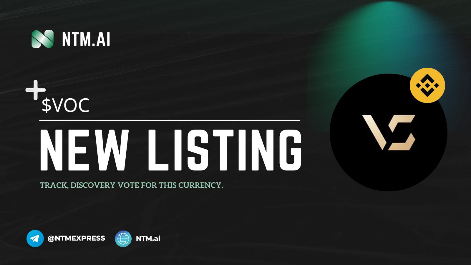 Vortex cash ($VOC) | NTM.ai