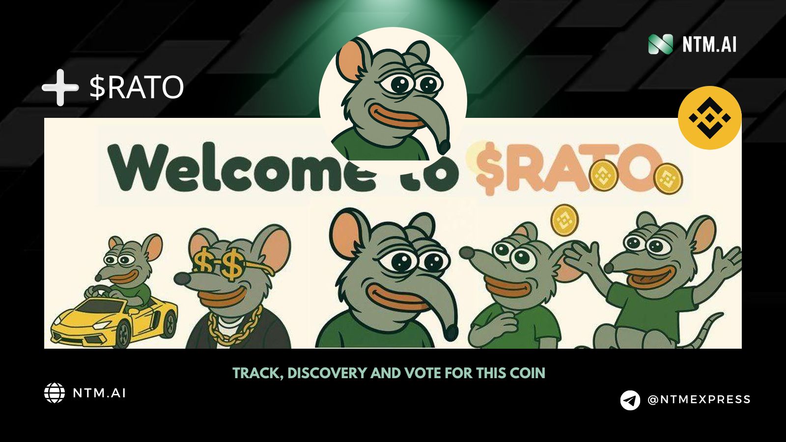 Rato The Rat (RATO) | NTM.ai