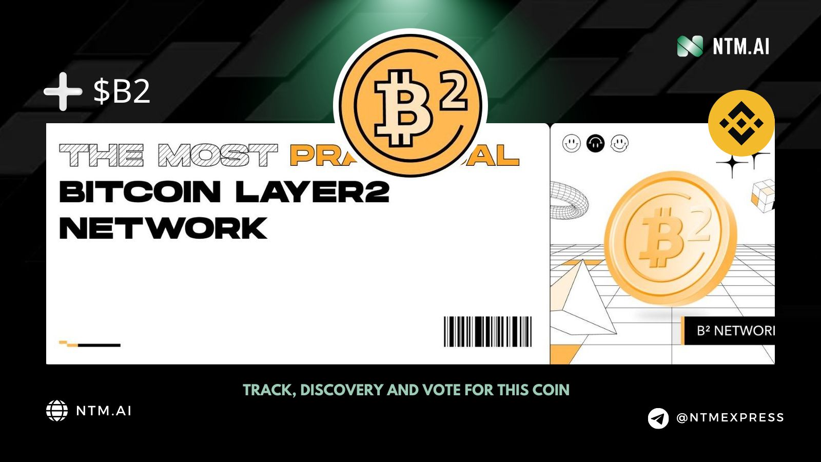 BSquared Token (B2) | NTM.ai