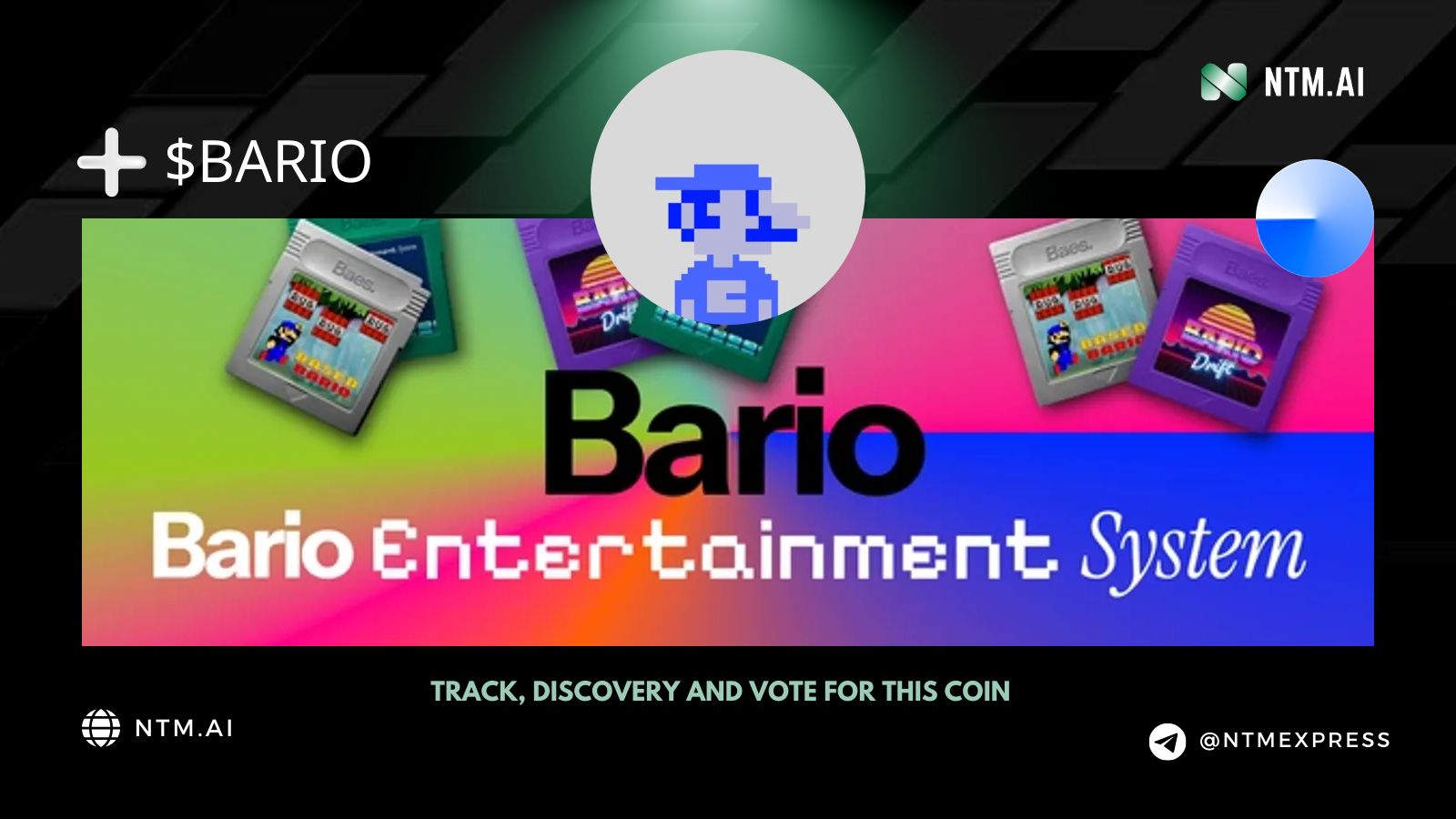 Based Mario (BARIO) | NTM.ai