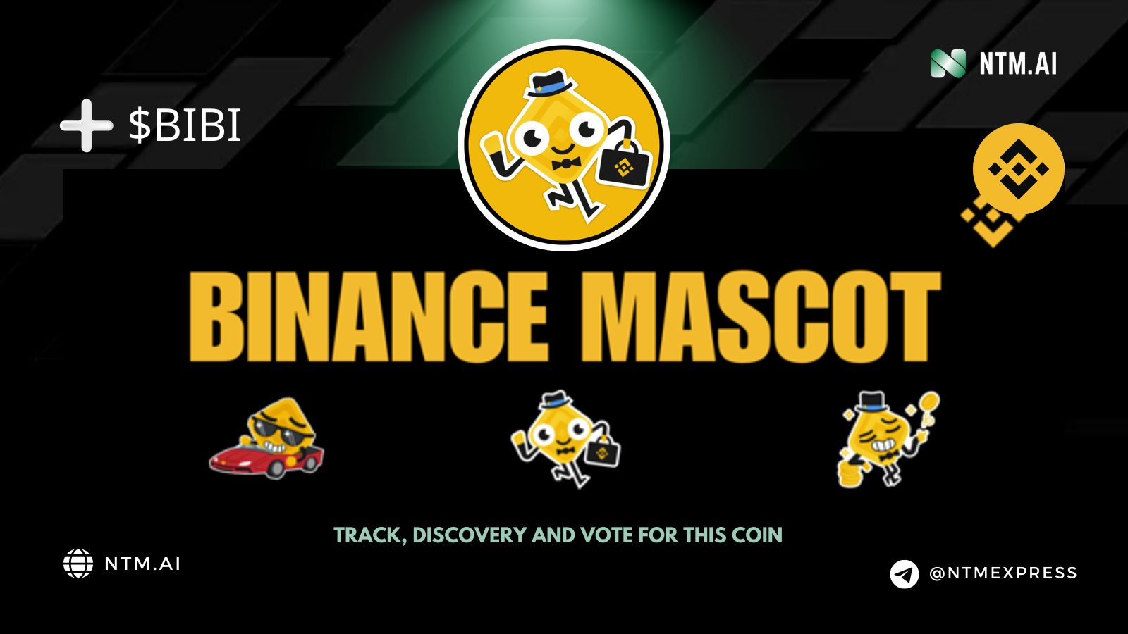 Binance Mascot (BIBI) | NTM.ai