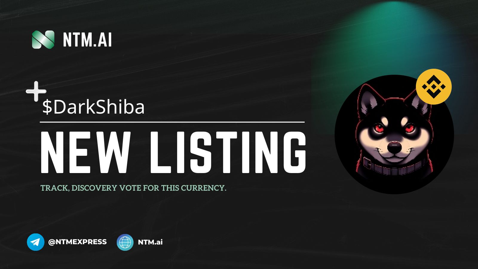 Dark SHIBA (DarkShiba) | NTM.ai