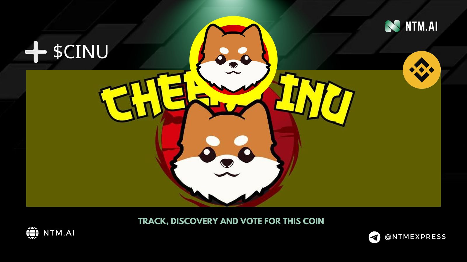 Cheems Inu (CINU) | NTM.ai