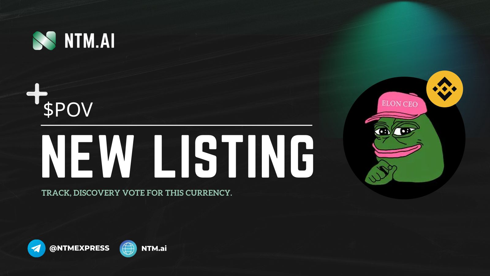 Pepe Original Version ($POV) | NTM.ai