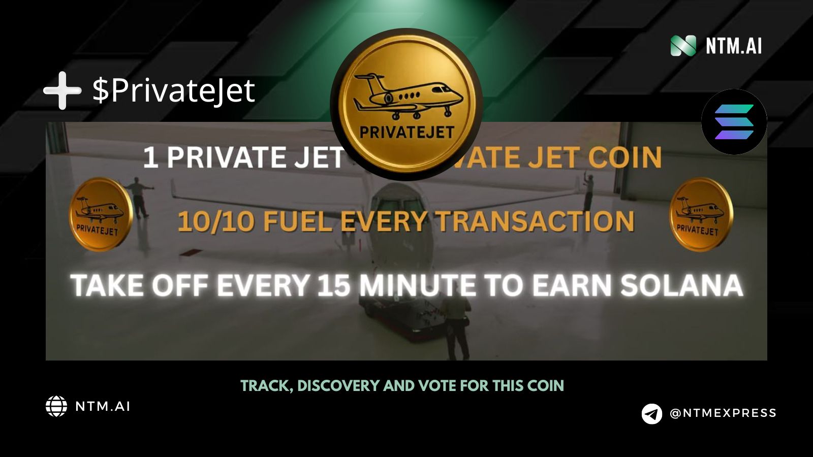 Private Jet Coin (PrivateJet) | NTM.ai