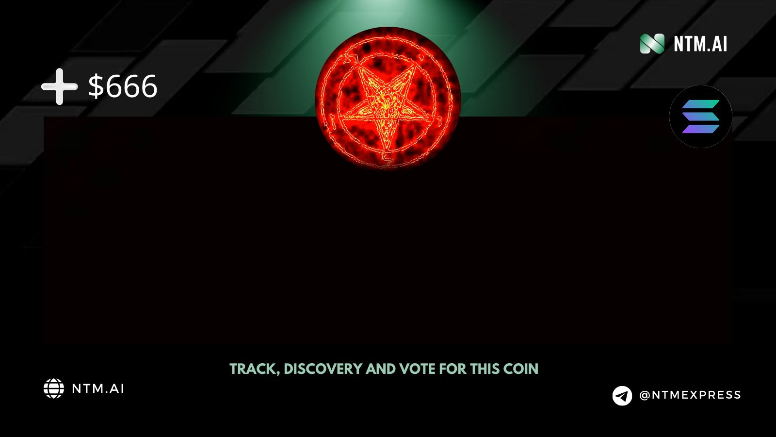 The Unholy Memecoin (666) | NTM.ai