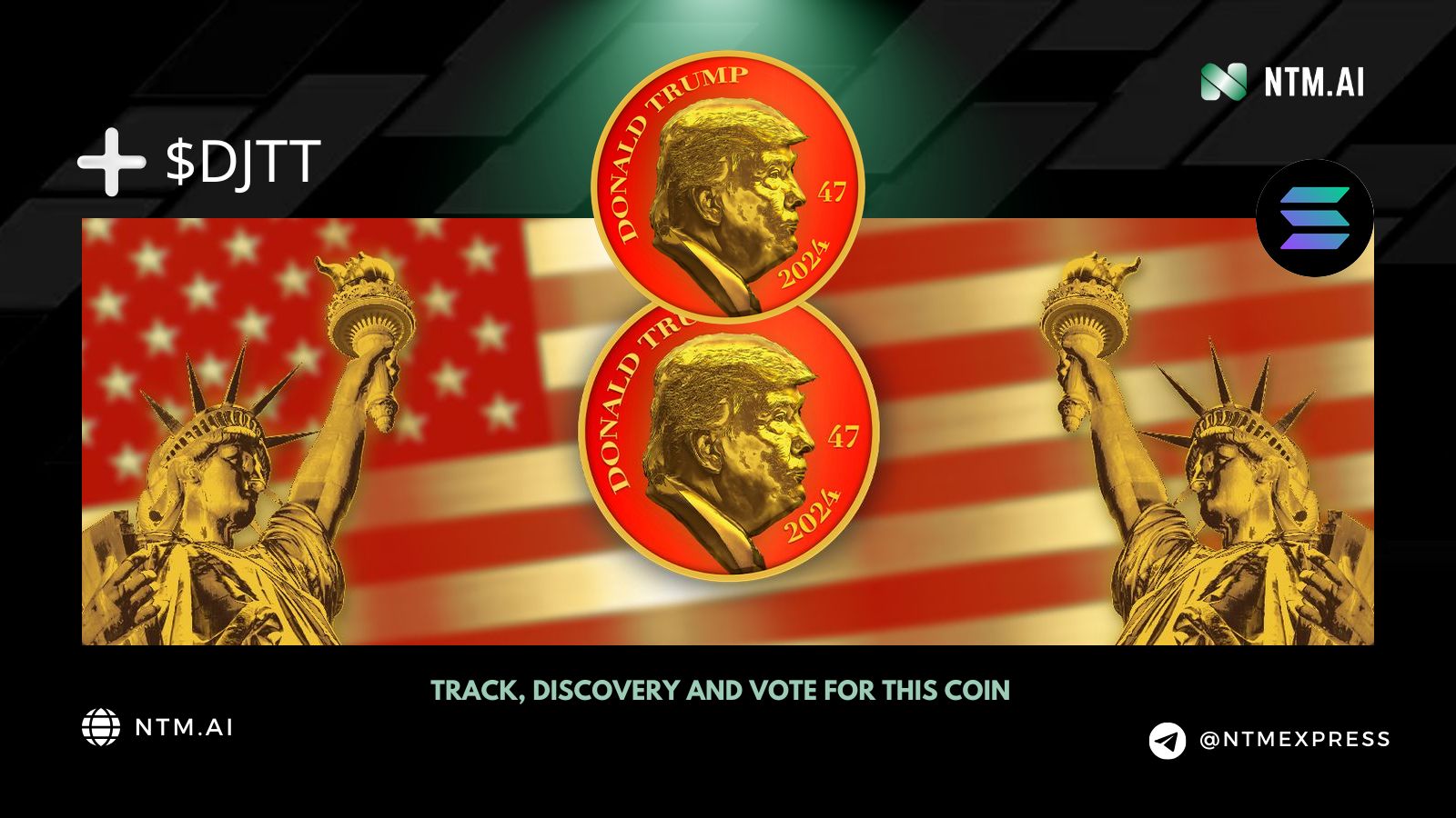 TrumpToken (DJTT) | NTM.ai