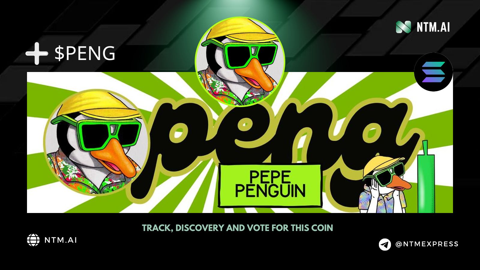 Pepe the Penguin (PENG) | NTM.ai