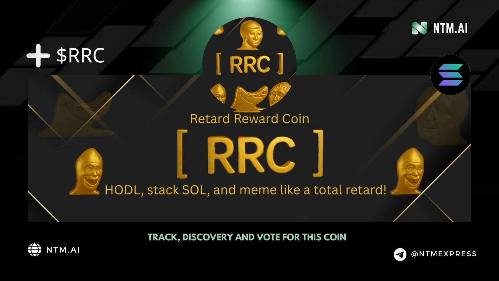 Retard Reward Coin (RRC) | NTM.ai