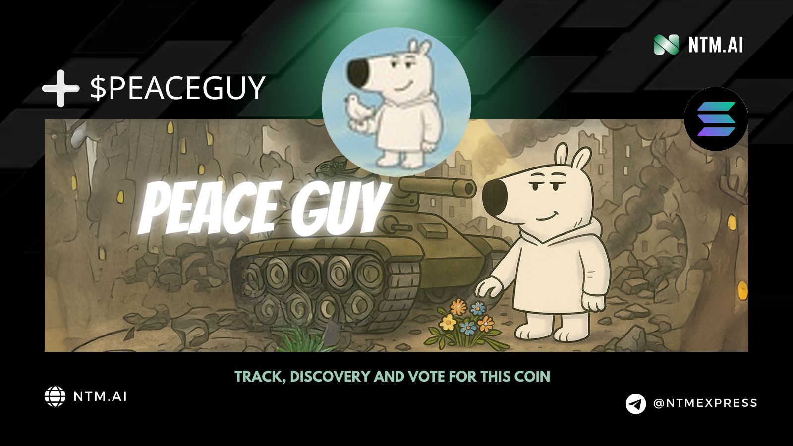 Just a peace guy (PEACEGUY) | NTM.ai