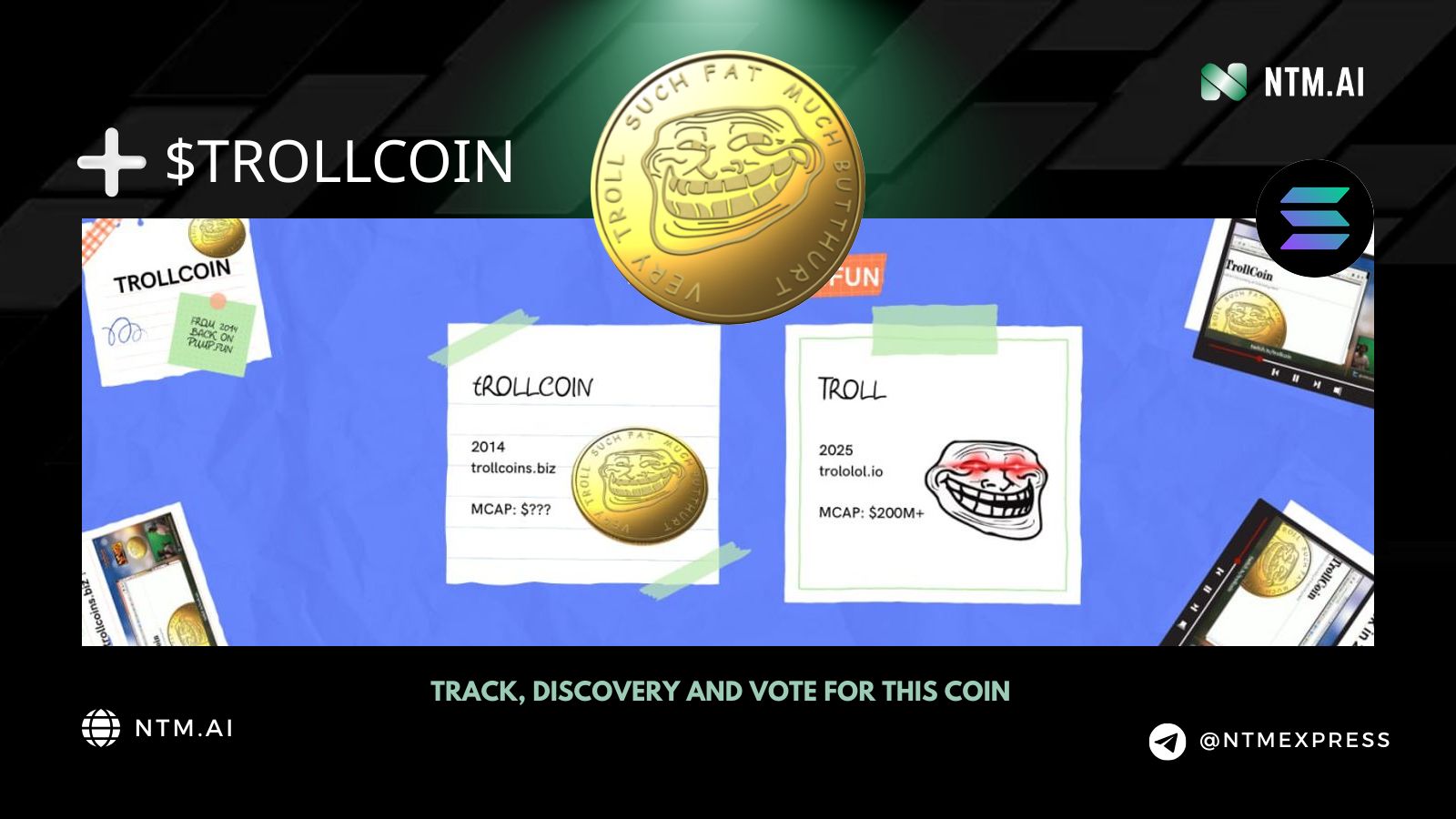 TrollCoin (TROLLCOIN) | NTM.ai