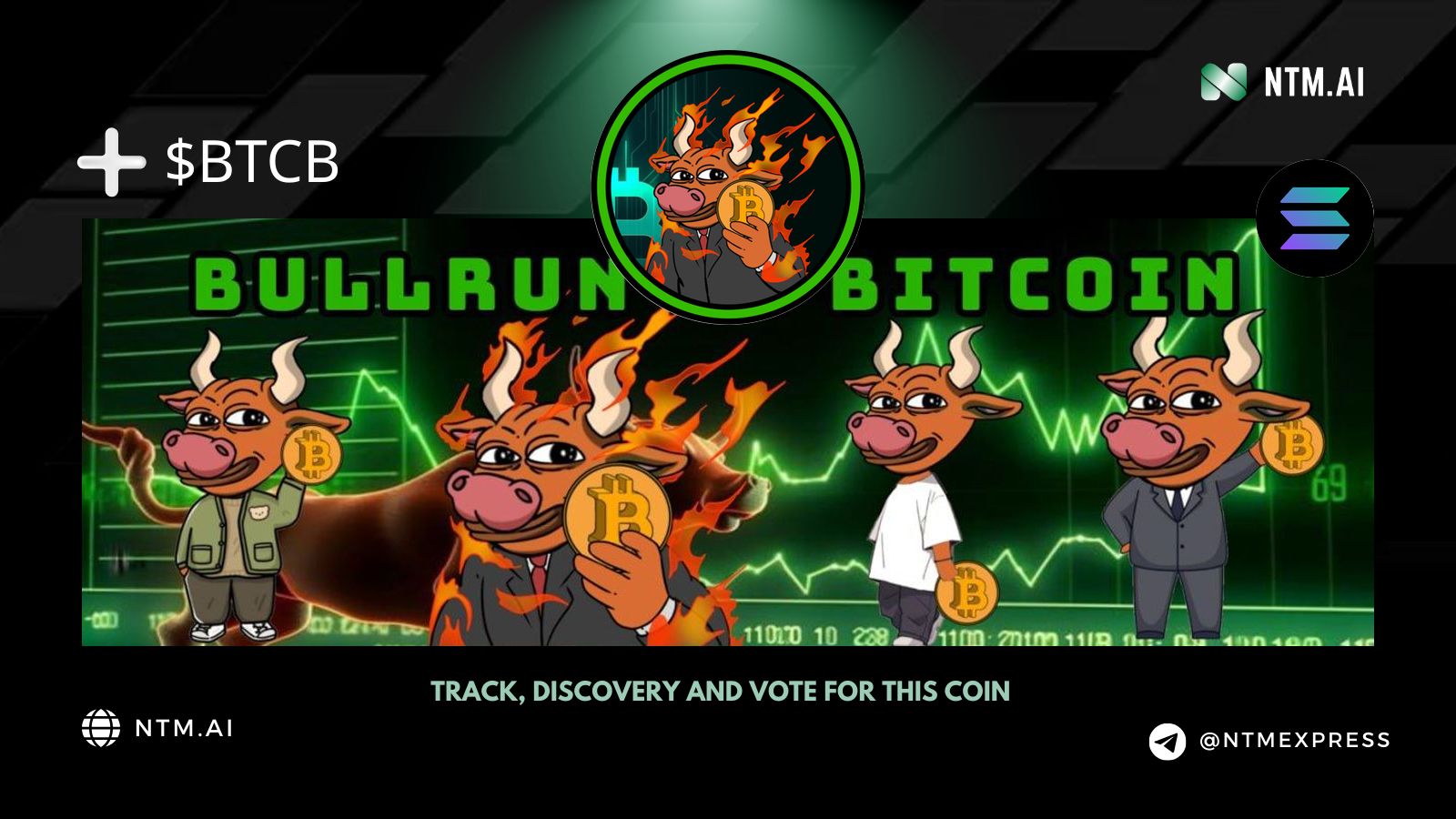 BULLRUN ON BITCOIN (BTCB) | NTM.ai