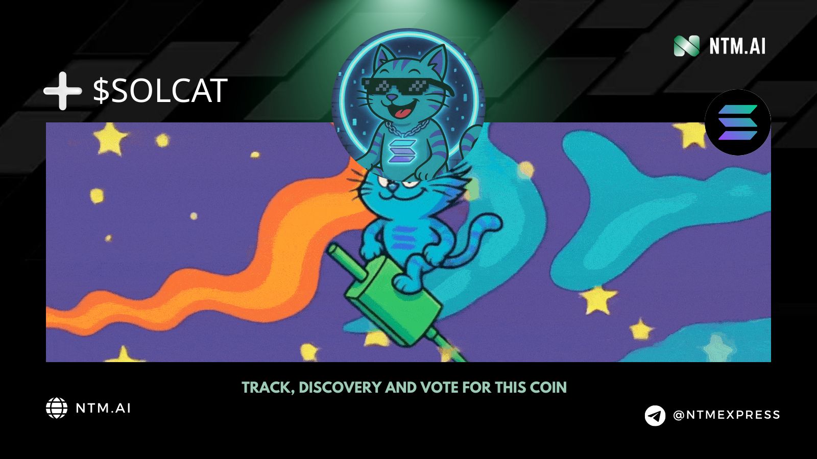 Solana Cat (SOLCAT) | NTM.ai
