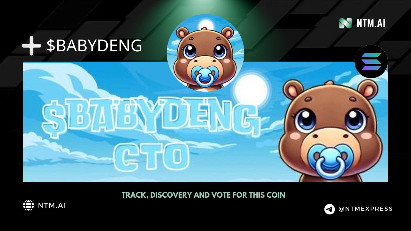 Baby Moo Deng (BABYDENG) | NTM.ai