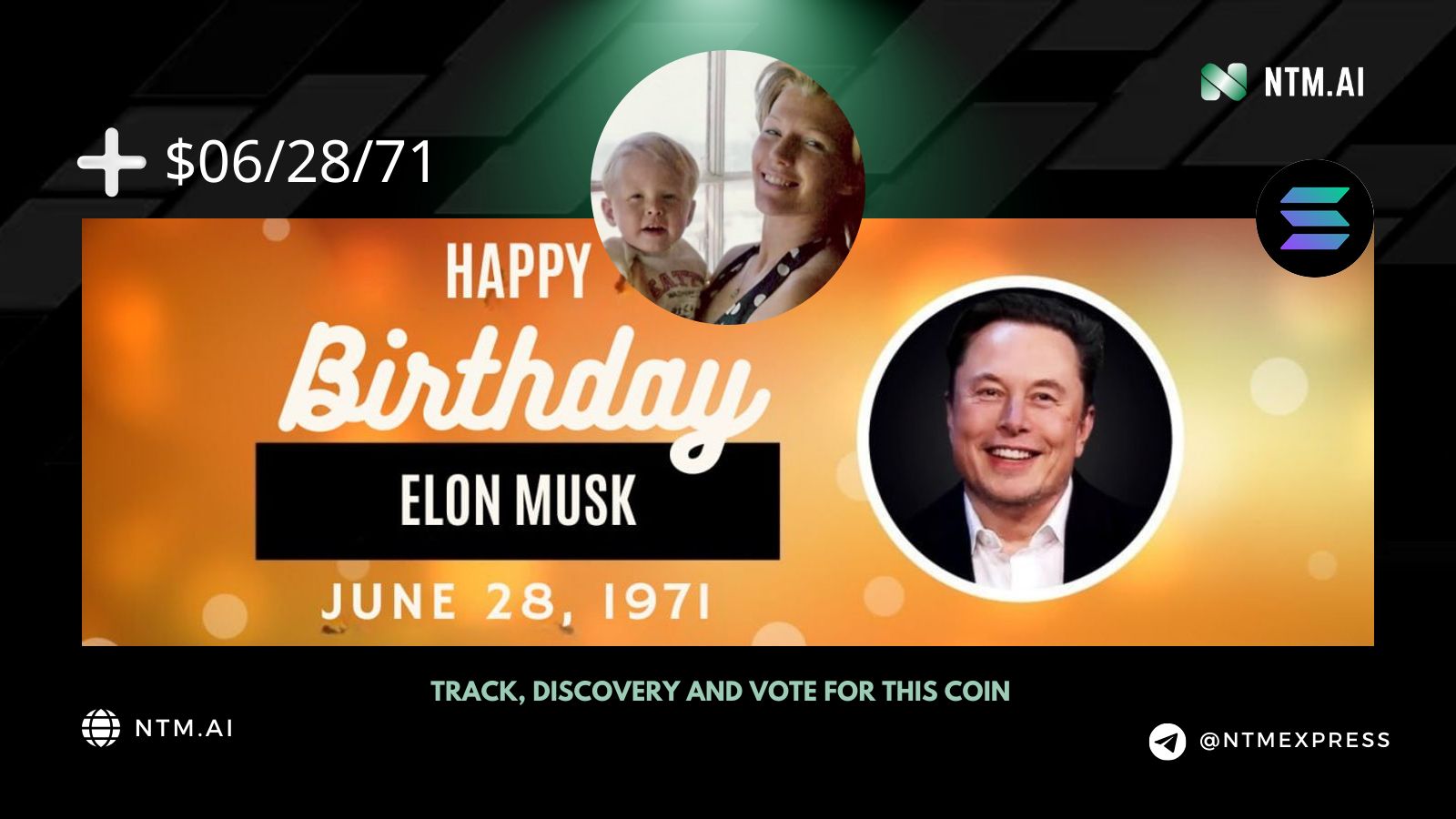 Elon Musks 54th birthday (06/28/71) | NTM.ai
